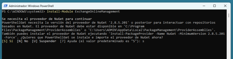 Conectarse a Microsoft Exchange Online via Powershell - Alejandro Mazzitelli